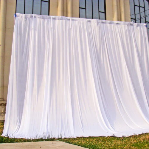 Ice Silk Backdrops - Elegant Event Essentials